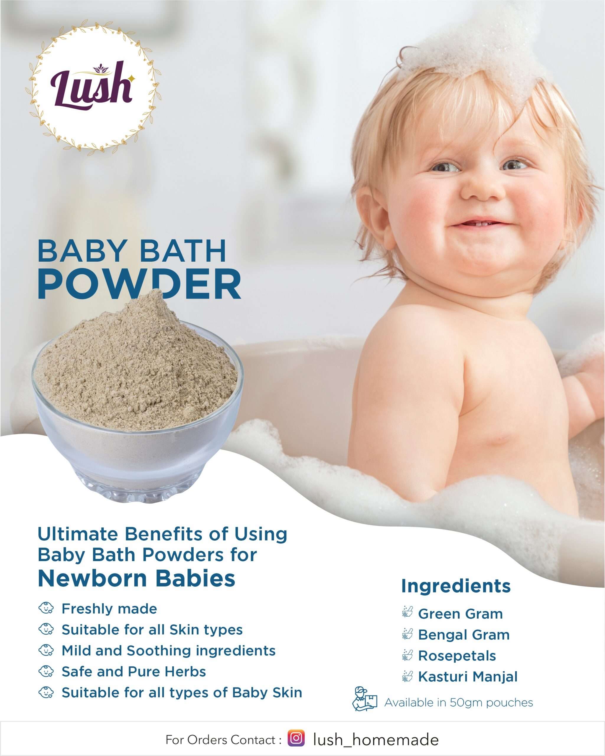 Baby Bath Powder – lushhomemade.com